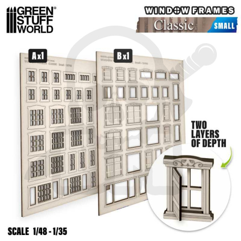 Battle-Models > Classic Miniature Windows - Small - małe okna klasyczne